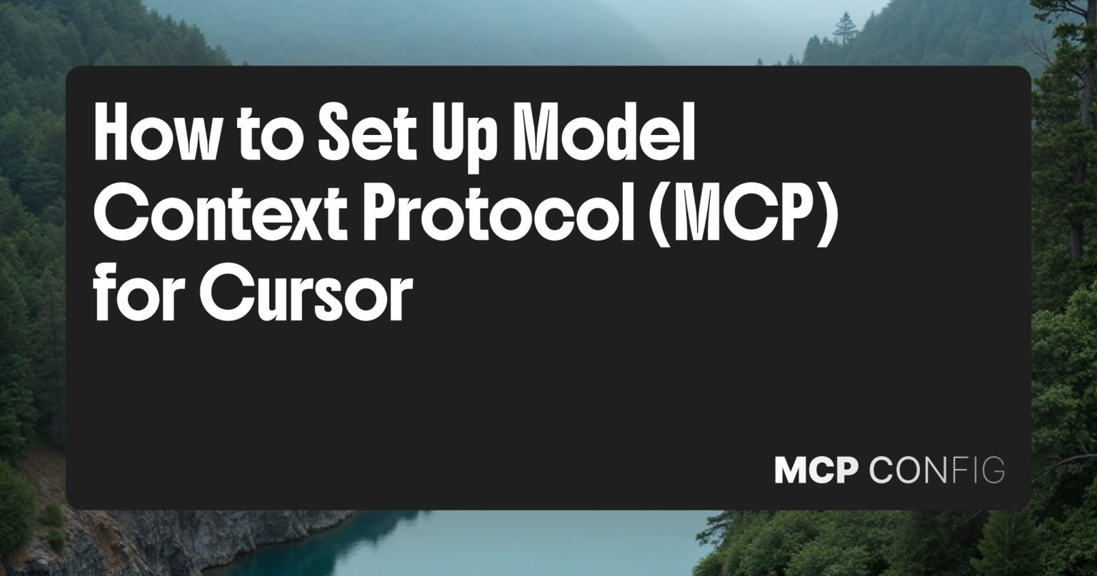 Firecrawl MCP Server Setup Guide - MCP Config