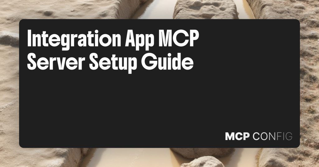 MCP Config - MCP Config